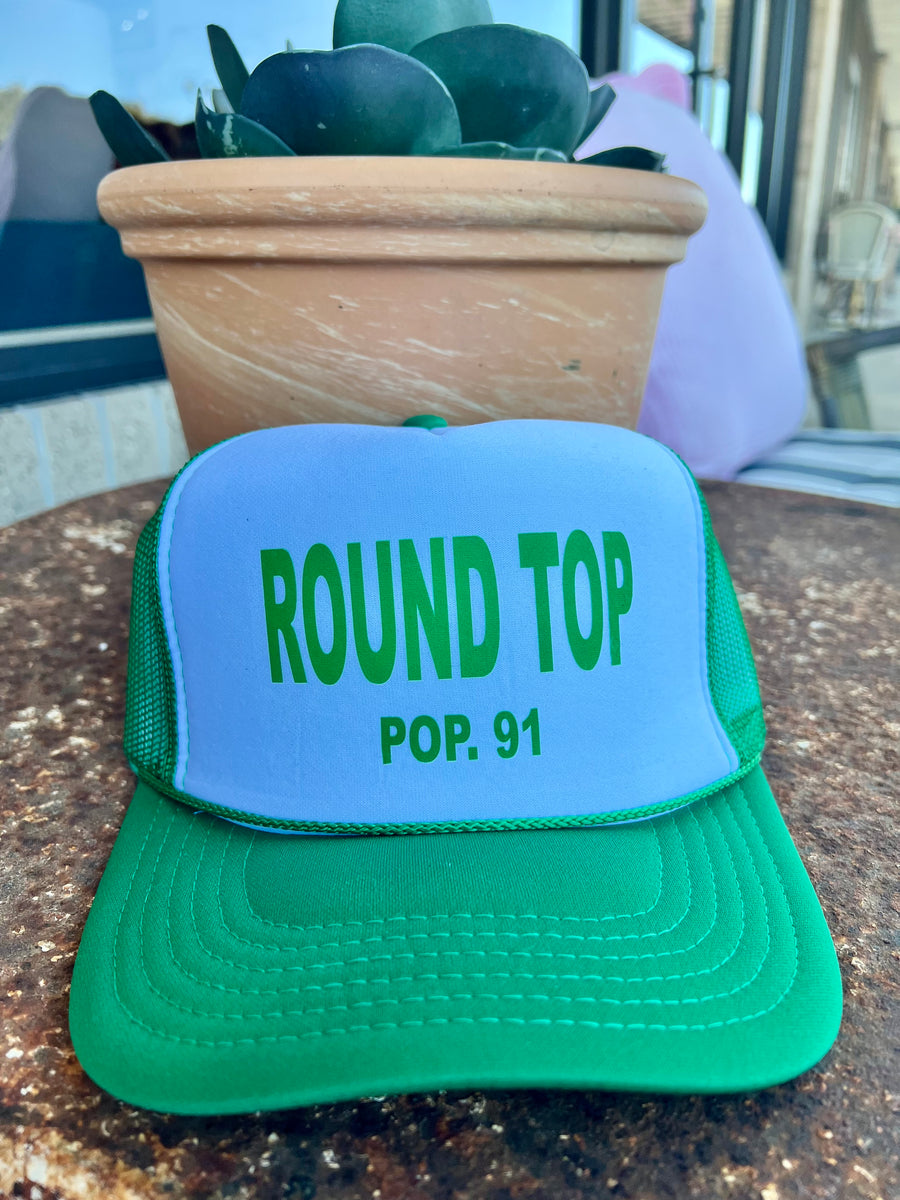 Round Top Pop. 91 Hat – Wild Honey TX