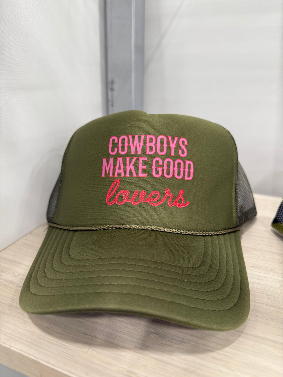 Cowboys Make Good Lovers Hat – Wild Honey TX